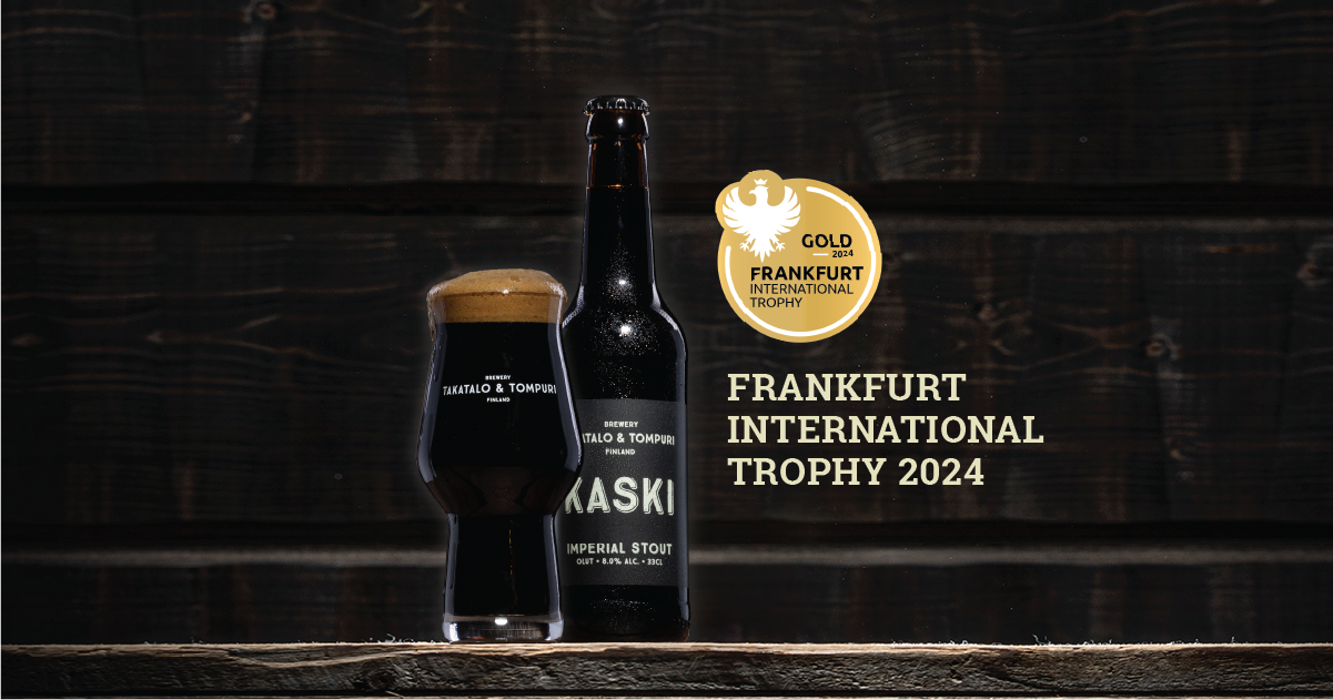 Frankfurt Internatioal Trophy kilpailun kultamitaliolut - KASKI ...